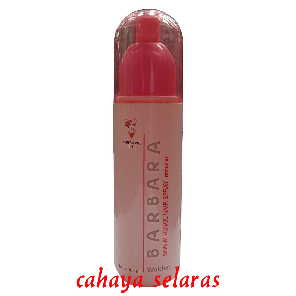Jual BARBARA WALDEN HAIR SPRAY NON AEROSOL EXTRA HOLD 168ML | Shopee Indonesia