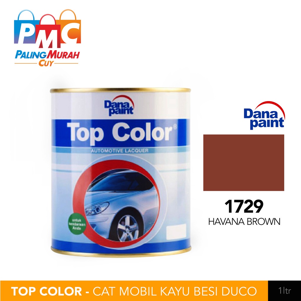 Jual TOP COLOR 1729 Havana Brown - Cat Mobil Kayu Besi Duco | Shopee ...