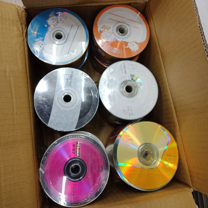 Jual Mabel cd-r cd kosong cd blank campur campur harga sale!! | Shopee ...