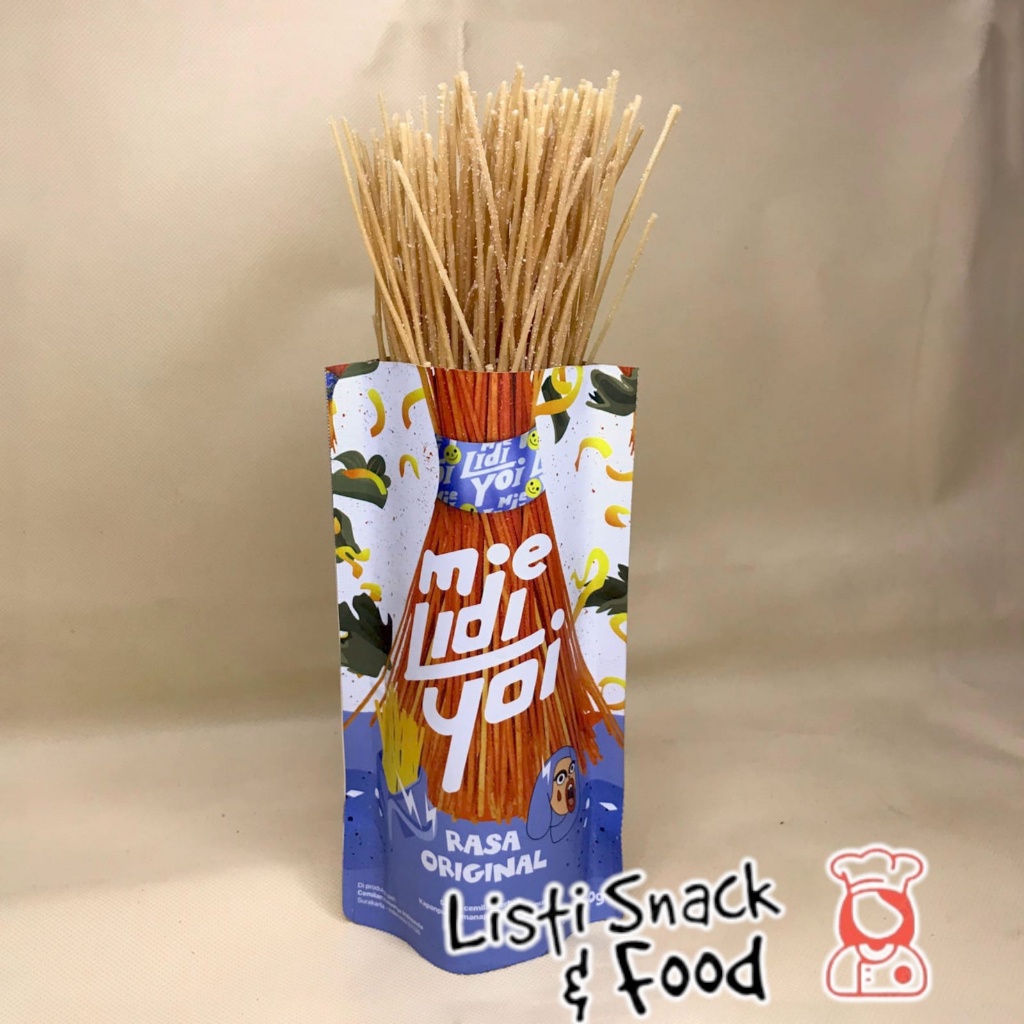Jual Mie Lidi Rasa Original / Snack Lidi-Lidian / Cemilan Renyah 50 Gr ...