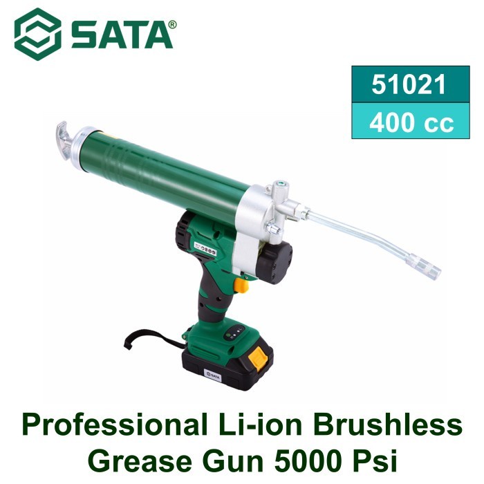 Jual SATA Pompa Minyak Gemuk SATA 51021 Prof Li-ion Brushless Grease ...
