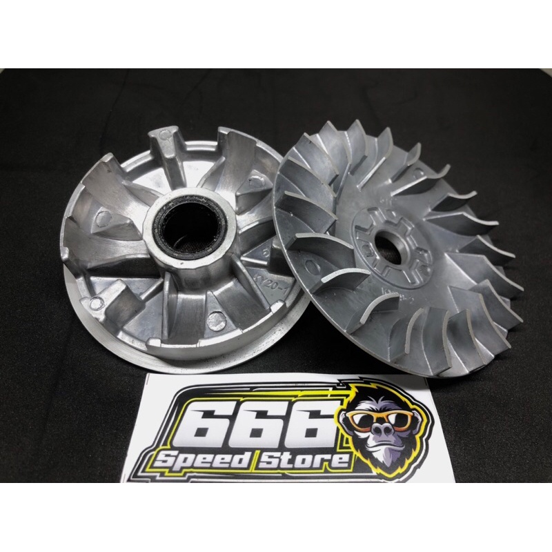 Jual WY74R PULLY pulley puli set rumah roller kerok dan kipas bubut racing custom mio mio sporty ...