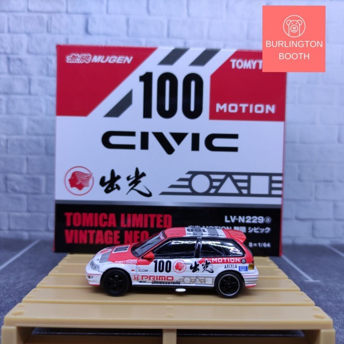 Jual Tomica Limited Vintage TLV LV-N229A Honda Civic IDEMITSU Mugen TOMYTEC | Shopee Indonesia