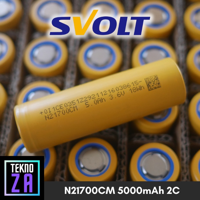 Jual 21700 Li-Ion Battery SVOLT N21700CM 5000mAh 2C A Grade | Shopee ...