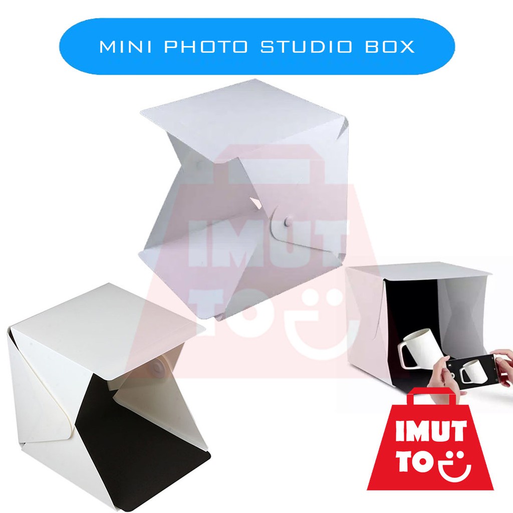 Jual COD IMUTTO - PHOTO STUDIO BOX KOTAK TEMPAT FOTO PRODUK MINI LIPAT ...