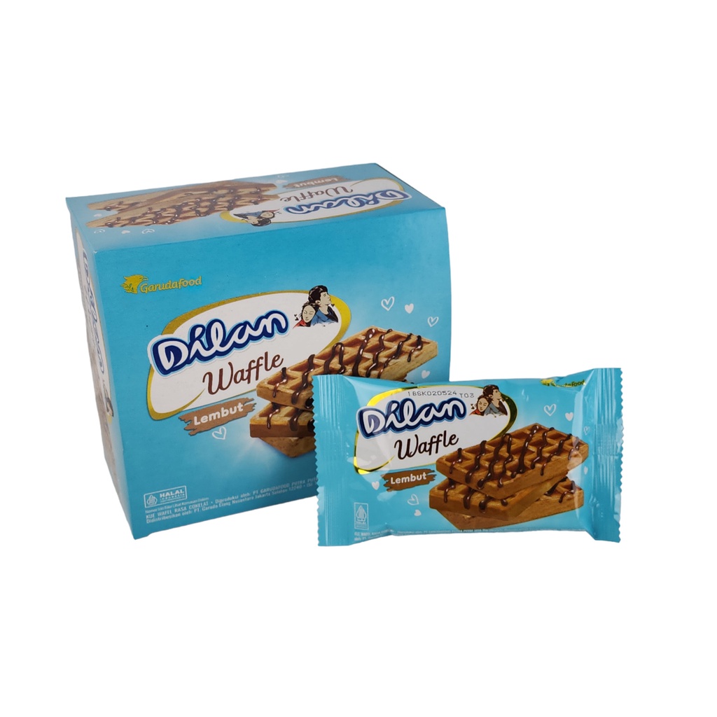 Jual Dilan Waffle Lembut BOX - Netto 12bks x 16gr | Shopee Indonesia