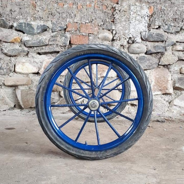 Jual Roda Gerobak Dorong Roda Jari 6x2 Kecil Satu Set | Shopee Indonesia