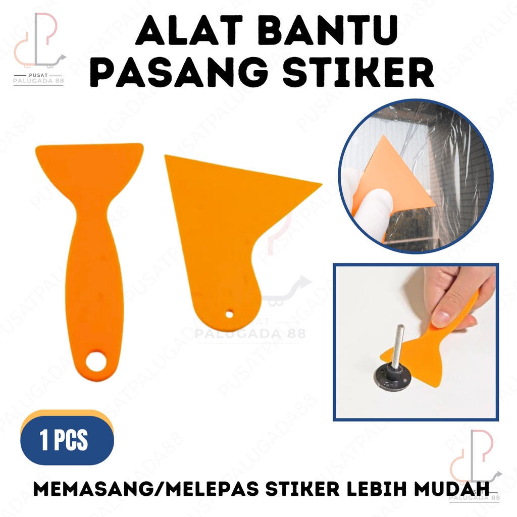 Jual 2Pcs Alat bantu pasang Stiker kaca film / stiker / wallpaper mobil ...