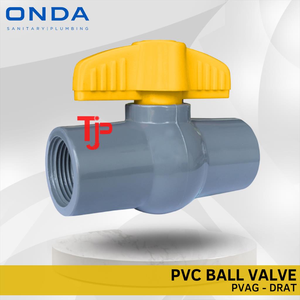 Jual ONDA PVC BALL VALVE PVAG - DRAT 1/2" | Shopee Indonesia