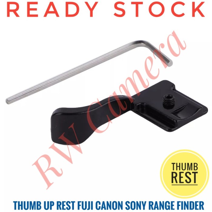 Jual Thumb Hand Grib Rest Thumb Up Fujifilm Fuji Canon Sony Range Finder Universal | Shopee ...