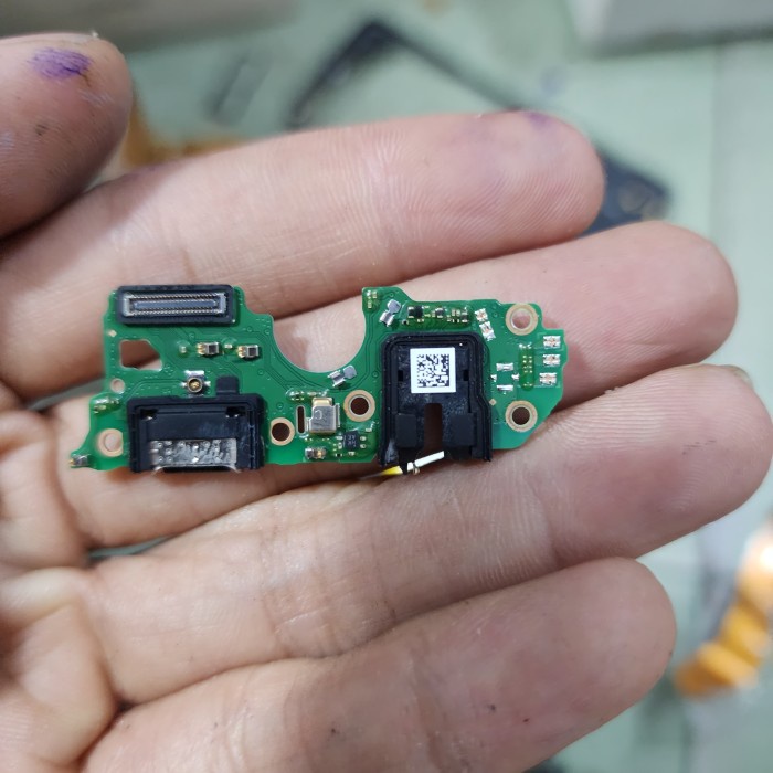 Jual papan cas Oppo a58 4g pcb charger Oppo a58 cph2577 original ...