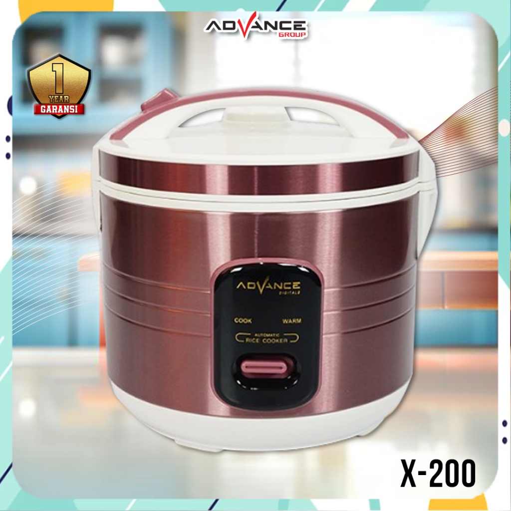 Jual Rice Cooker 3IN1 Advance X200 Penanak Nasi Serbaguna Kapasitas 1 ...