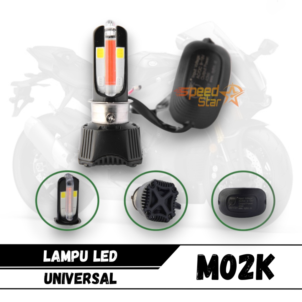 Jual Lampu Led Motor Lampu Utama Motor Led Headlamp Bohlam Motor RTD ...