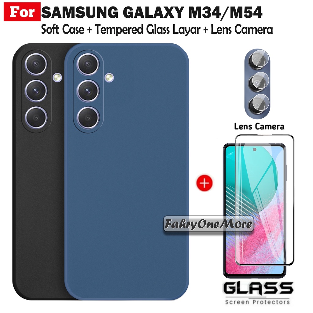 Jual Casing Hp Samsung M34 M54 5G Soft Case Matte Anti Licin Free ...