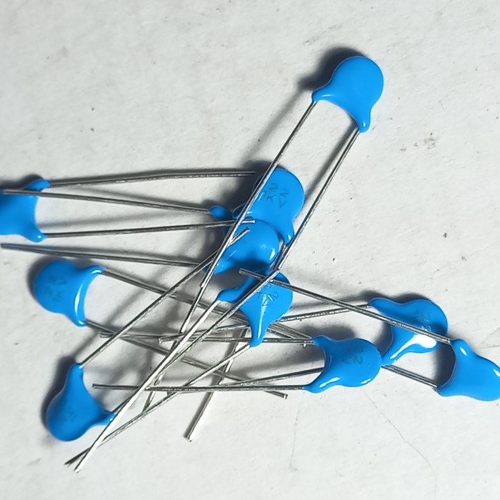 Jual kapasitor 22pf 1KV 22p 22 pf 1000v 220 capasitor capacitor keramik ...
