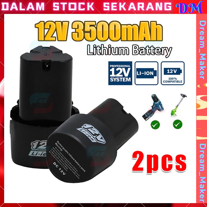 Jual 12V Battery Lithium Battery Li-lon Lithium-lon For Cordless ...
