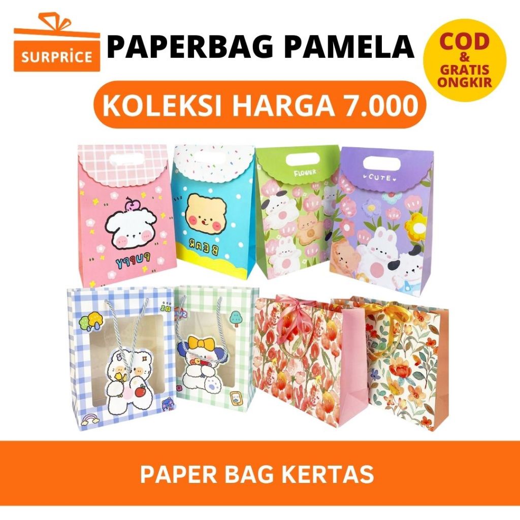 Jual [LIVE SPESIAL] Surprice Paperbag PAMELA / Tas Kado / Goodie Bag ...