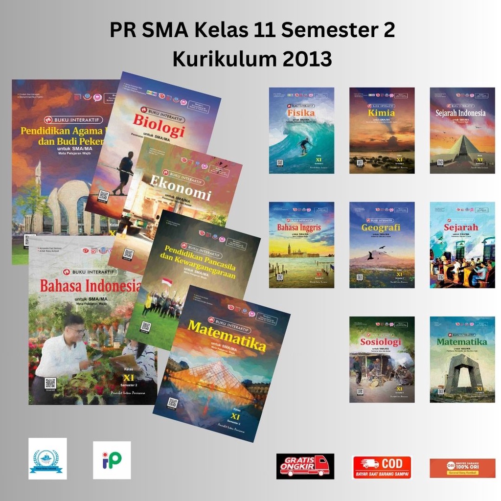 Jual Buku PR interaktif SMA Kelas 11 Semester 2 K13 Tahun 2024 Penerbit Intan pariwara | Shopee ...