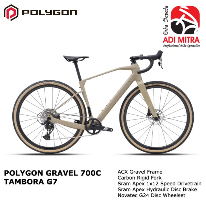 Jual Polygon Tambora G7 Sepeda Gravel 700C | Shopee Indonesia