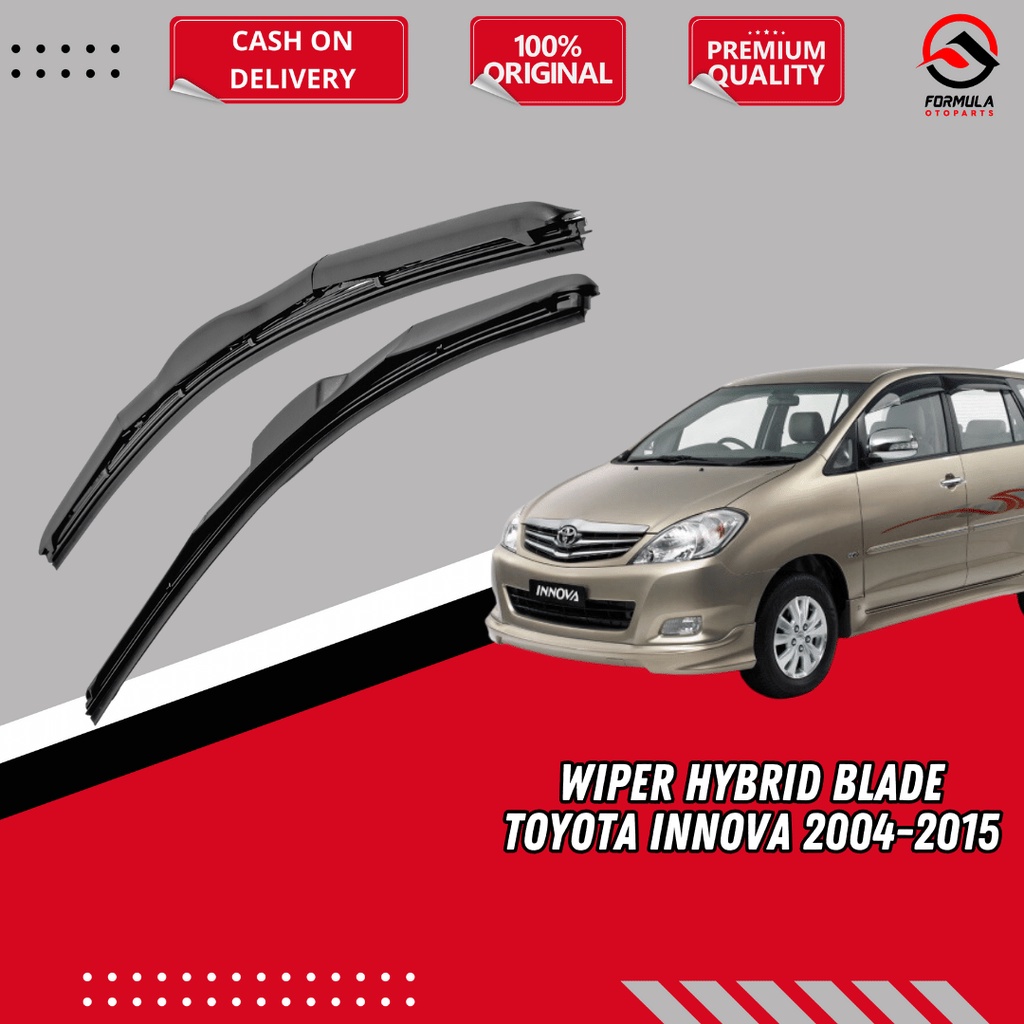 Jual Wiper Hybrid Blade Toyota Kijang Innova Lama 2004 - 2015 Wiper ...