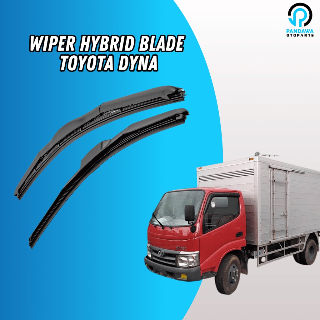 Jual 1 Set Wiper Hybrid Toyota Truk Dyna Tanpa Rangka Besi Model Hybrid ...