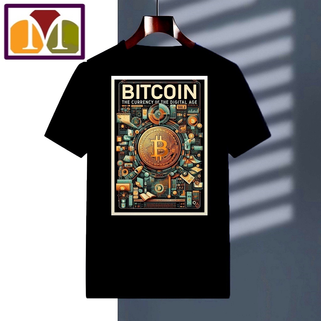 Jual CRYPTO Bitcoin | Baju Atasan Kaos T-shirt Reguler Branded Distro ...