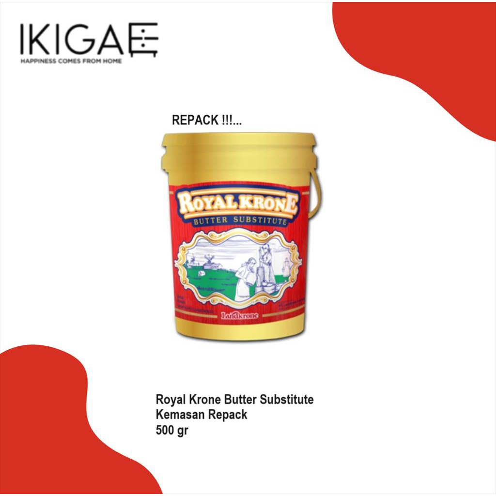 Jual ROYAL KRONE BUTTER SUBSTITUTE KEMASAN REPACK 500 GR | Shopee Indonesia