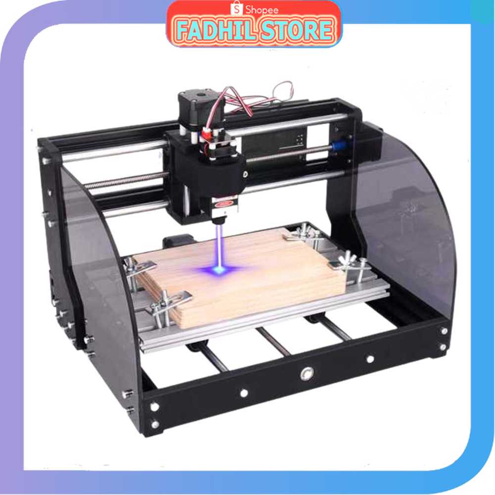 Jual FS - TwoWin Max Printer 3D Ukir Kayu GRBL Laser 1000 mW - CNC 3018 ...