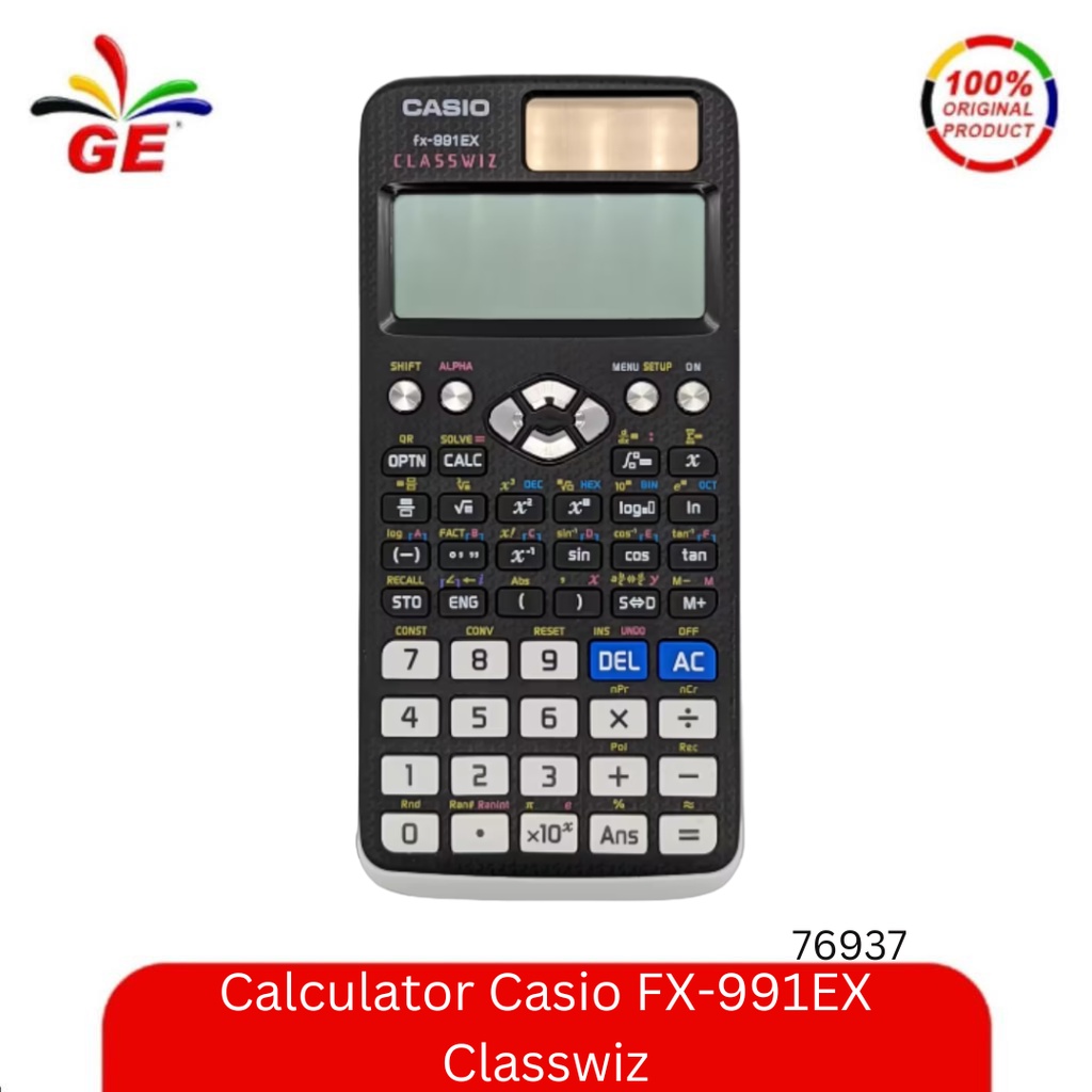 Jual Calculator Casio FX-991EX Classwiz - 76937 | Shopee Indonesia