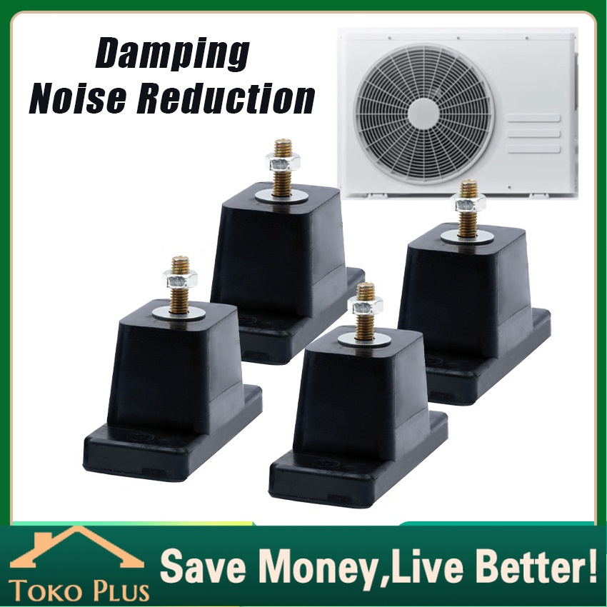 Jual 4Pcs Karet Peredam Getaran Kaki Bracket Outdoor AC Anti Getar ...