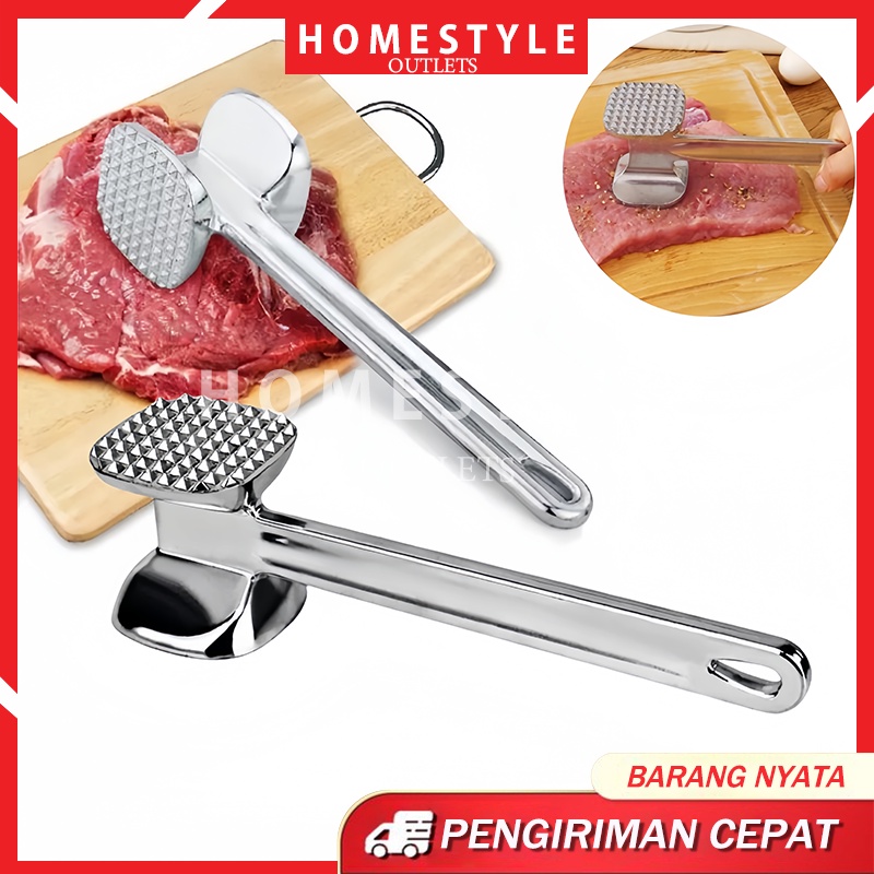 Jual Palu Daging Palu Pelunak /Stainless Steel Daging Meat Hammer ...