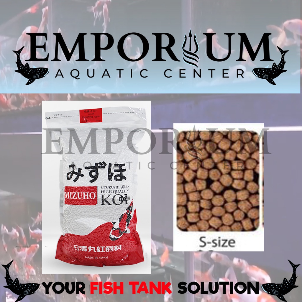 Jual MIZUHO COLOR S 2KG - PAKAN/PELET WARNA IKAN KOI - IKAN PREDATOR - IKAN HIAS CICHLID ...