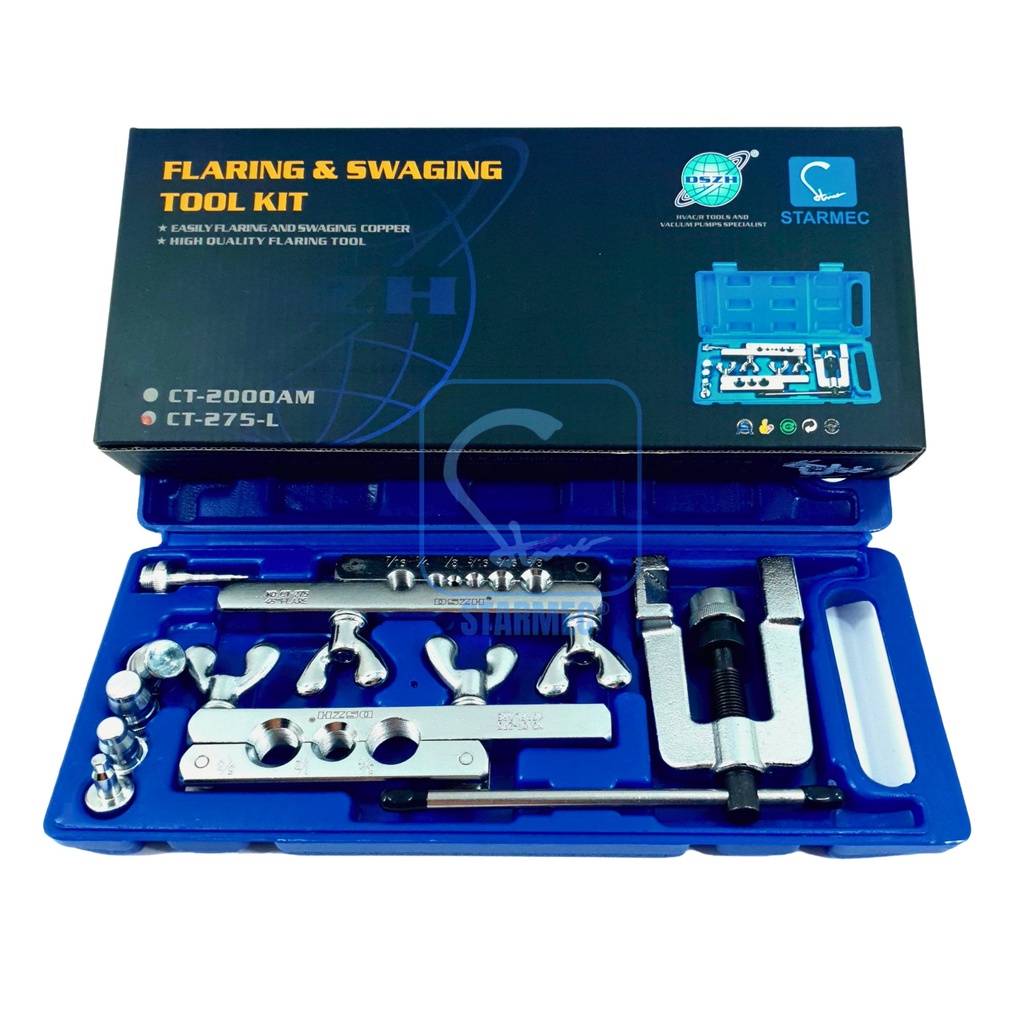 Jual Flaring Tool AC & Swaging Tool Pipa AC 275 Set DSZH Dasheng ...