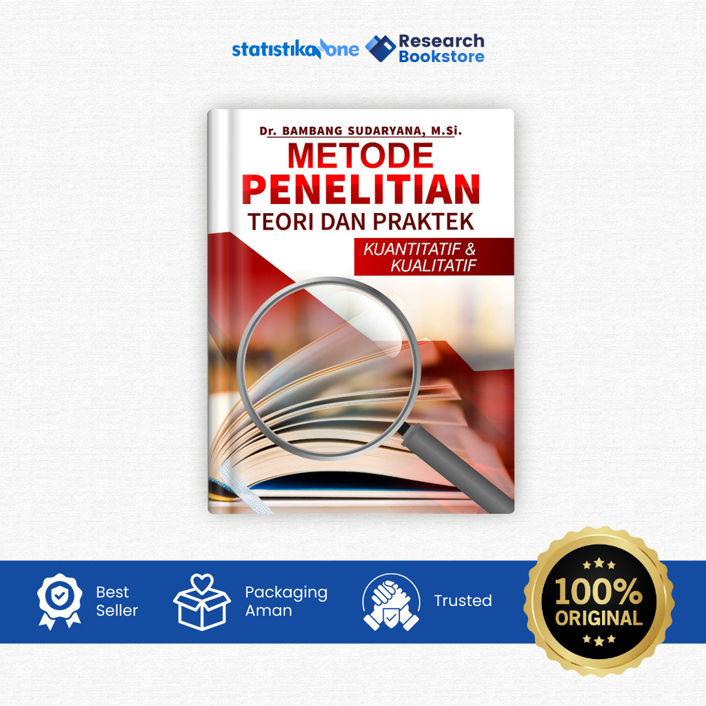 Jual BUKU METODE PENELITIAN TEORI DAN PRAKTEK KUANTITATIF DAN KUALITATIF - Bambang Sudaryana ...