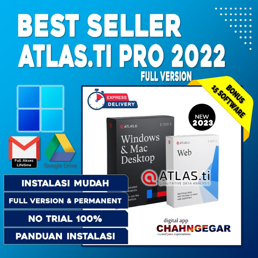 Jual Software ATLAS.ti 23 terbaru WIN Lifetime untuk Analisis Kuantitatif | Shopee Indonesia