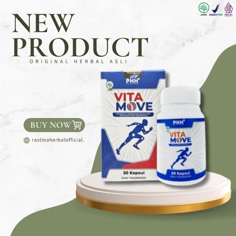 Jual VItamove Kapsul Herbal Obat Rematik Saraf Kejepit dan Peradangan ...