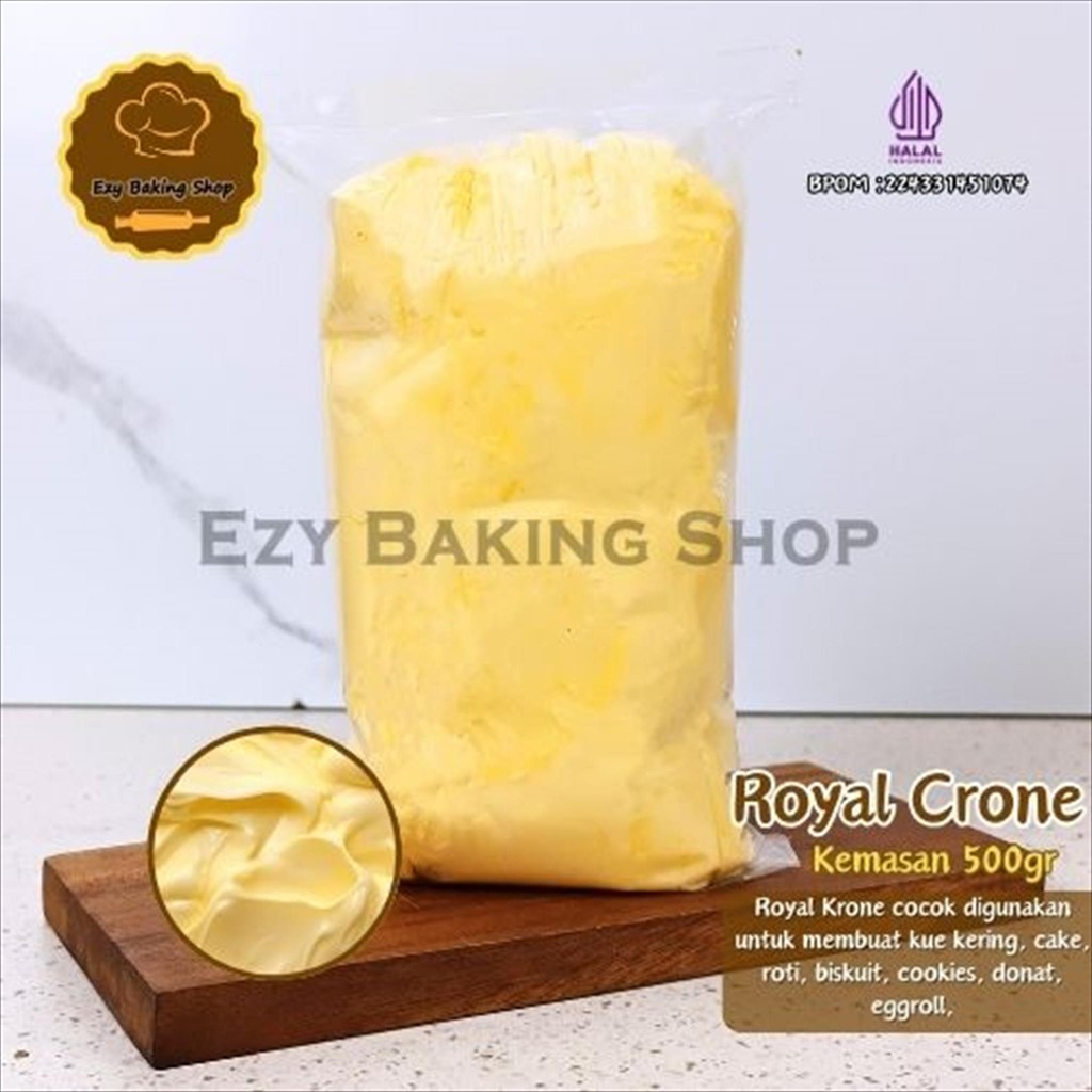 Jual Royal Krone Butter 500gr - BOS Pengganti butter margarine | Shopee Indonesia