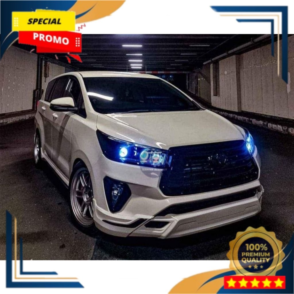 Jual body kit innova reborn BODYKIT KIJANG INNOVA 2021 2022 2023 2024 VENTURER GRADE-A tebal ...