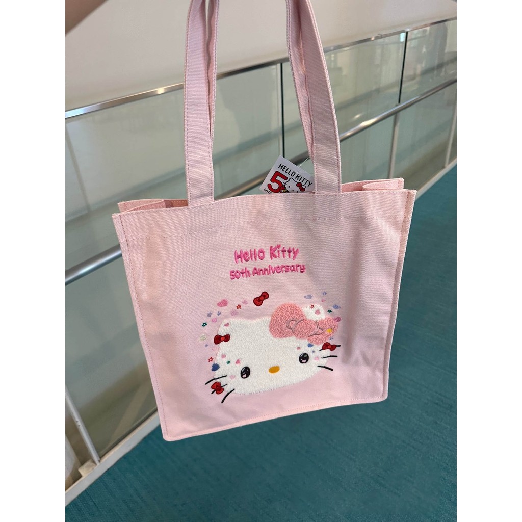 Jual Hello Kitty 50th Anniversary Totebag | Tas Totebag Hello Kitty ...