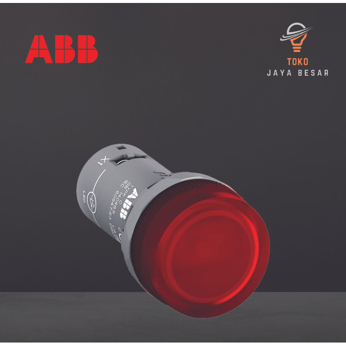 Jual ABB Pilot Lamp Red 220V AC/DC CL2-520R | Shopee Indonesia