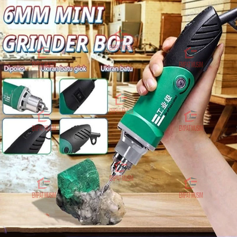 Jual mesin bor tuner Mini Engraver adjustable jade electric grinder ...
