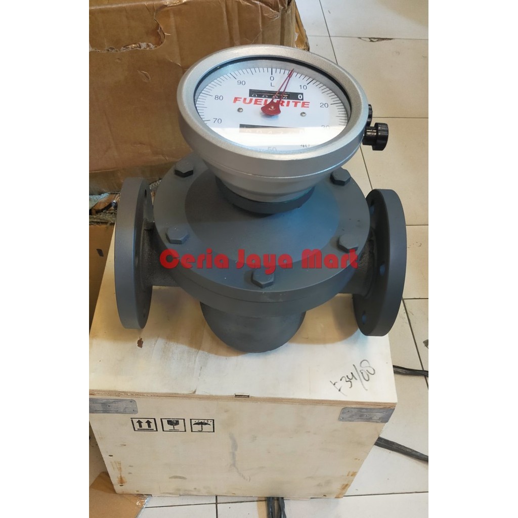 Jual Oval Gear Fuel Rite Flange Flow Meter 2" Inch DN50 / Flange JIS ...