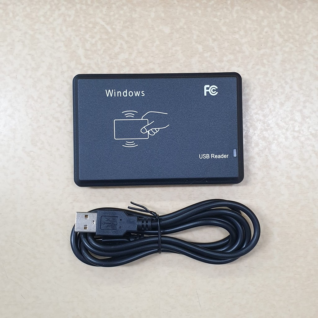 Jual USB RFID IC Smart card reader 13.56MHz Plug N Play NFC Card ...