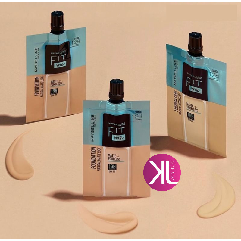Jual Maybeline Fit Me foundation Travel Size Sachet | Shopee Indonesia