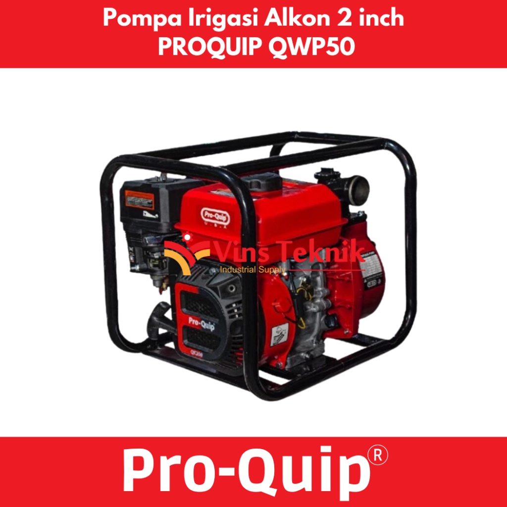 Jual Pompa Air Bensin 2 inch Pompa irigasi Alkon QWP 50 PROQUIP QWP50 | Shopee Indonesia