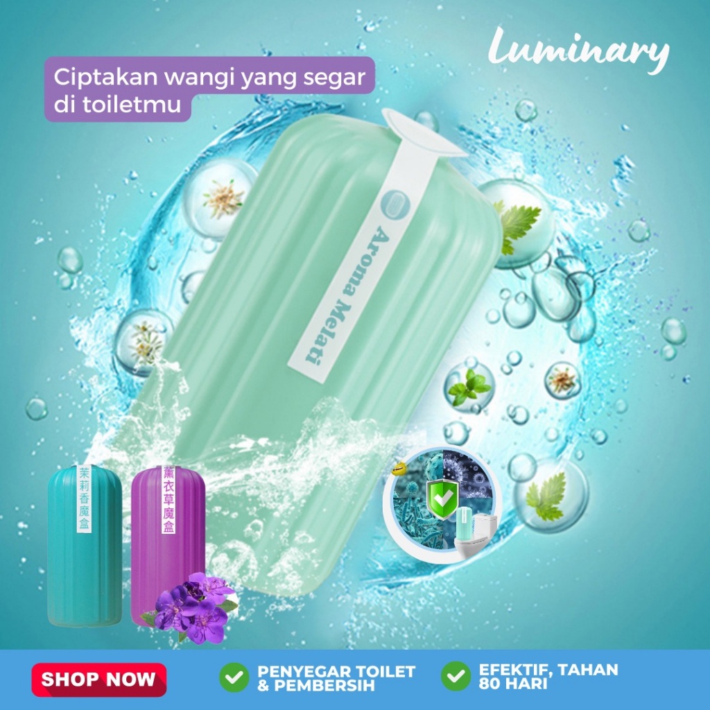 Jual Deodorant Cleaner Toilet Tank Detergent Capsule Bathroom Perfume ...