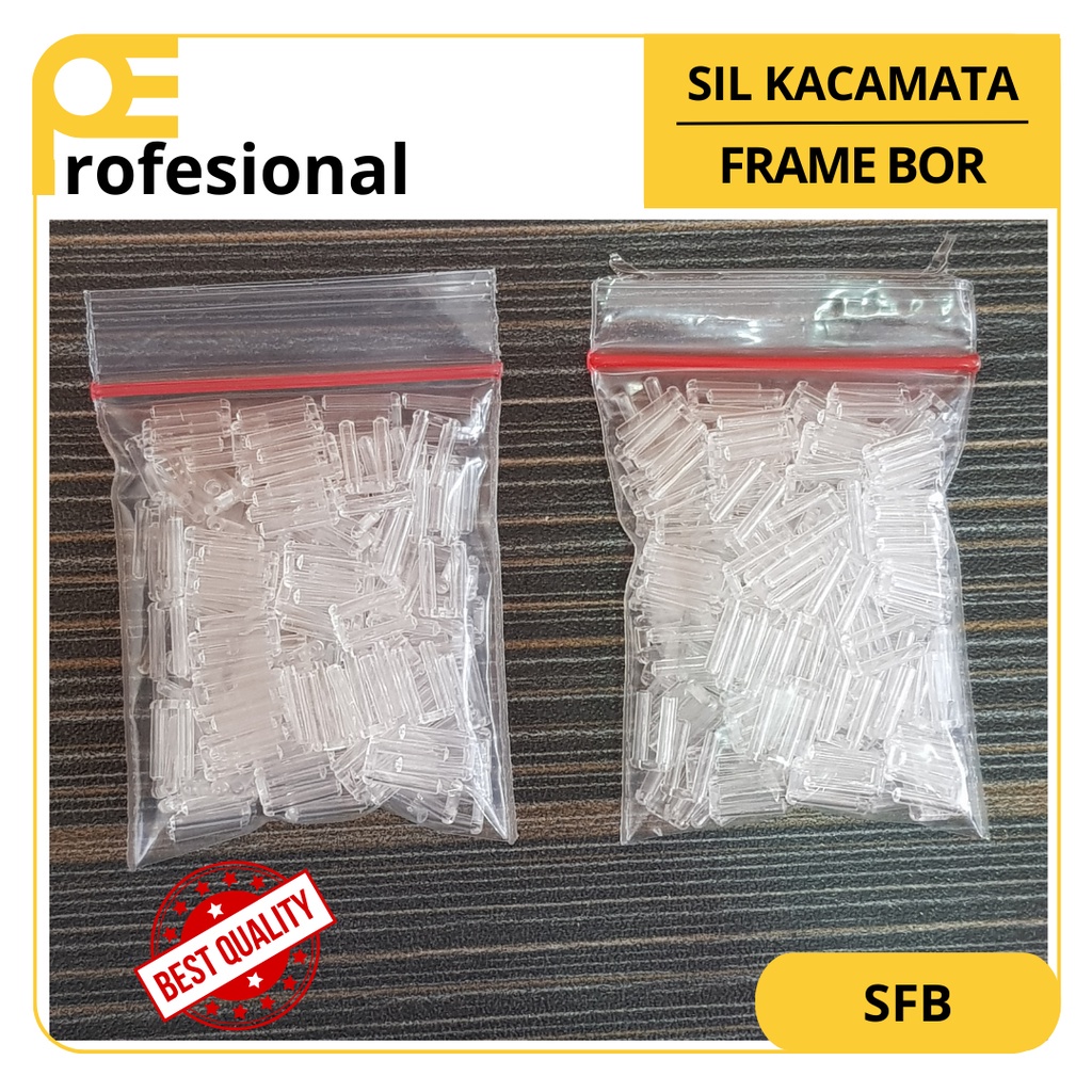 Jual sparepart untuk frame bor rimless paku sil plastik / sil kacamata ...