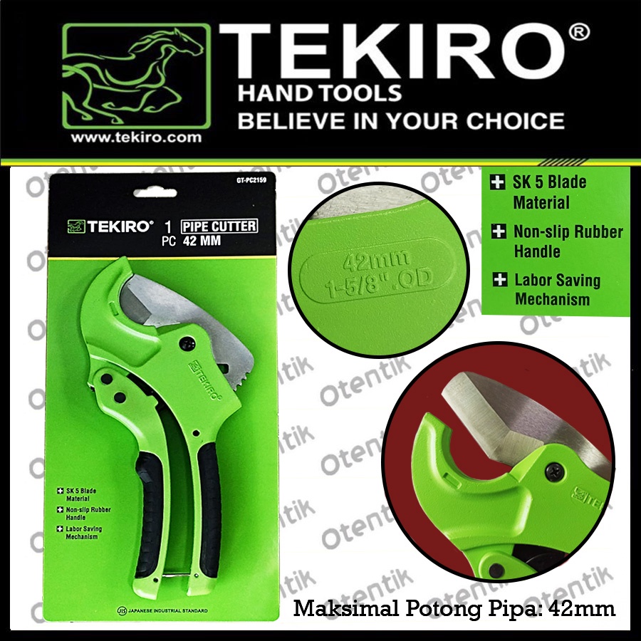 Jual TEKIRO GUNTING PIPA PVC 42MM - ALAT POTONG PIPA 42 MM - PIPE CUTTER | Shopee Indonesia
