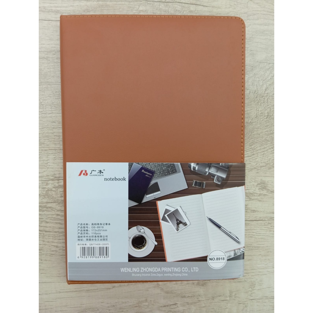 Jual Notebook Leather Sintetis Cover Notebook/Buku Catatan Tulis/Diary ...