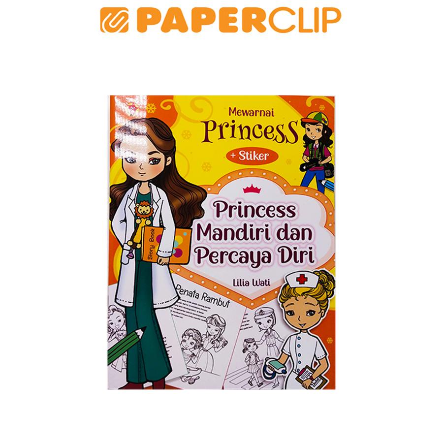 Jual BUKU MEWARNAI PRINCESS+STIKER : PRINCESS MANDIRI & PERCAYA DIRI ...